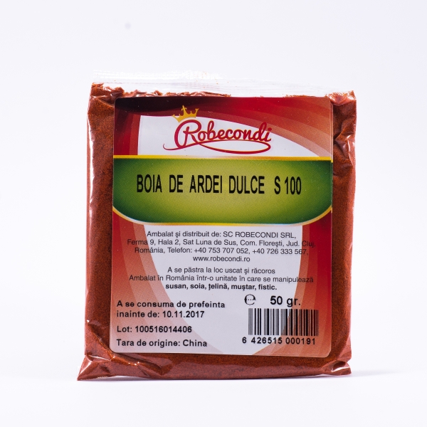 Boia de ardei dulce ASTA 100 ambalaj 50 grame