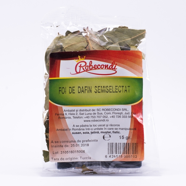 Foi de dafin semiselectat